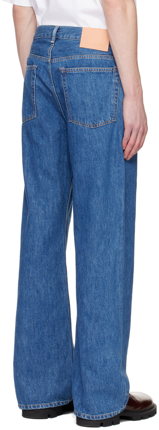 Acne Studios Blue Loose Fit Jeans Acne Studios