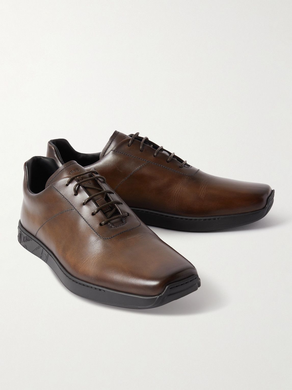 Berluti - Leather Sneakers - Brown Berluti
