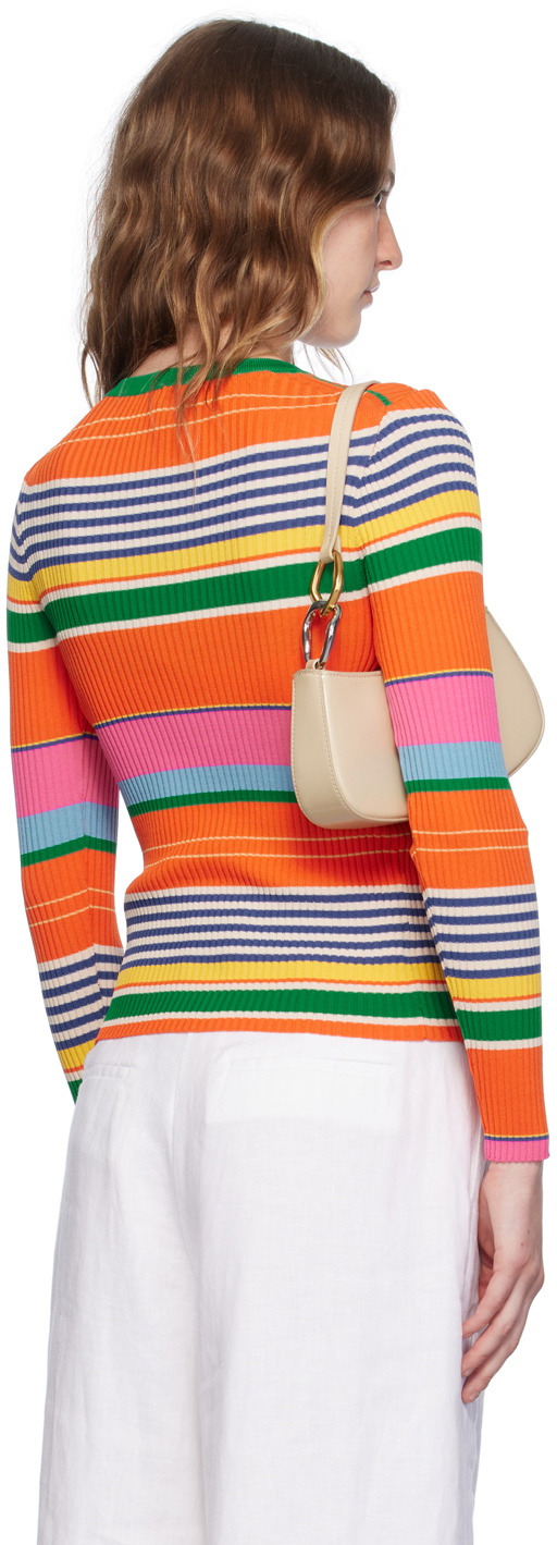 Staud Multicolor Cargo Cardigan Staud