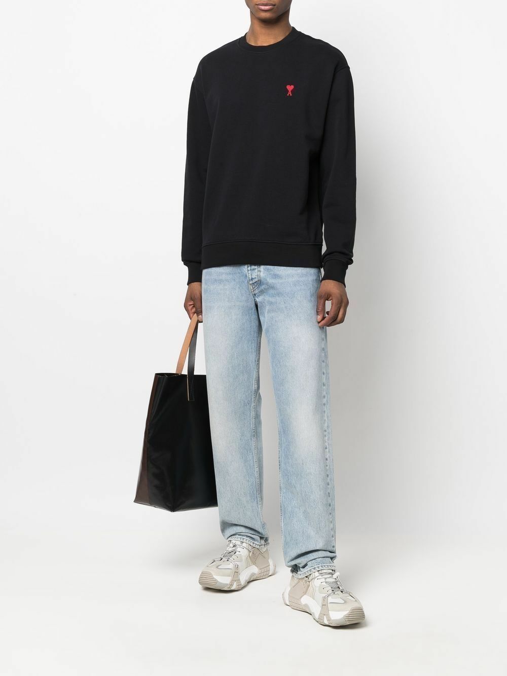 AMI PARIS - Ami De Coeur Cotton Sweatshirt AMI