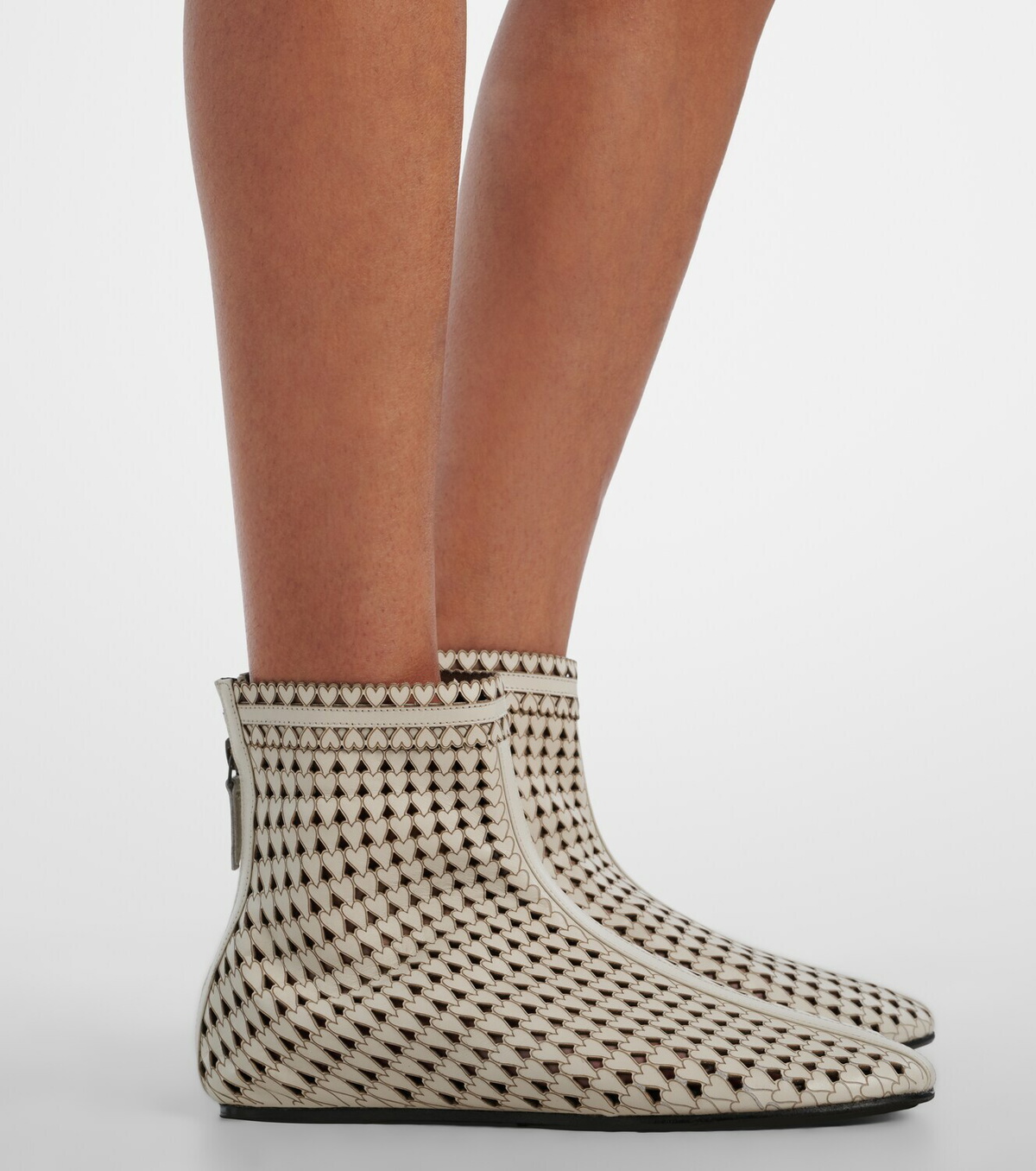 Isabel Marant Ferix laser-cut leather ankle boots Isabel Marant