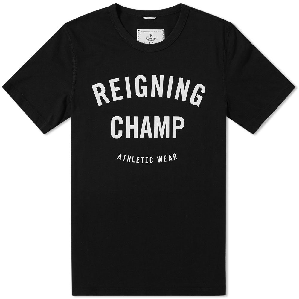 Reigning Champ Gym Logo Tee Reigning Champ