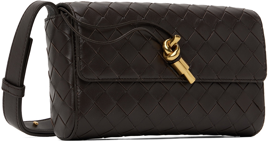 Bottega Veneta Brown Mini Andiamo Bag Bottega Veneta
