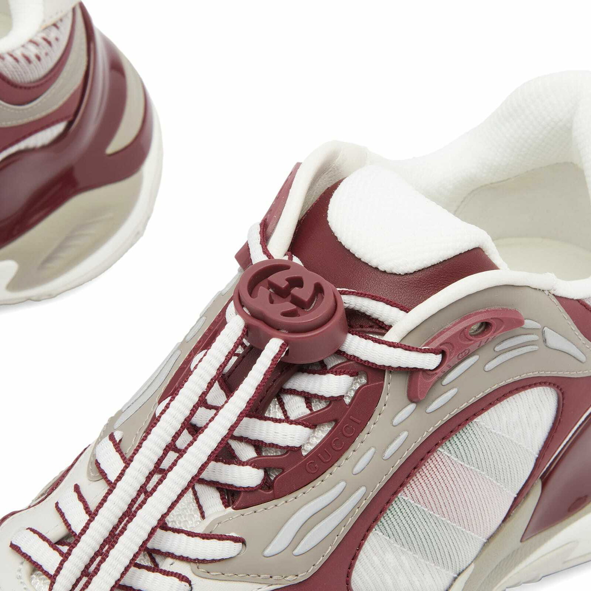 Gucci Men's 2.0 Running Sneaker in Red/Multi Gucci