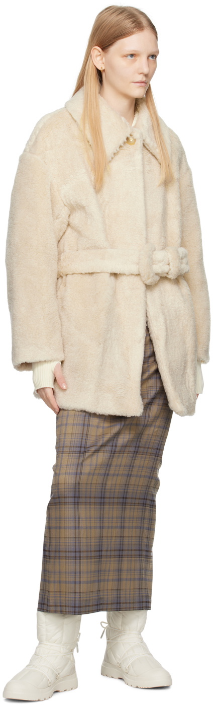 LOW CLASSIC White Padding Boots Low Classic