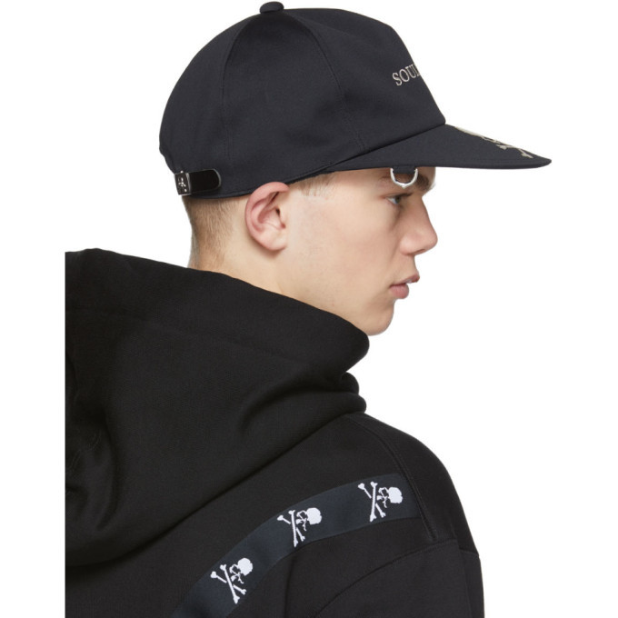 mastermind WORLD Black Soulmate Cap MASTERMIND WORLD