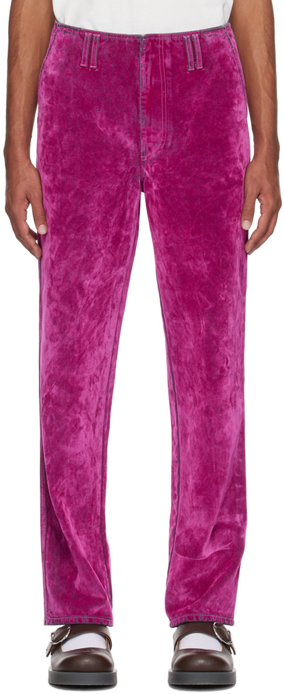 SUNNEI Pink Faded Jeans Sunnei