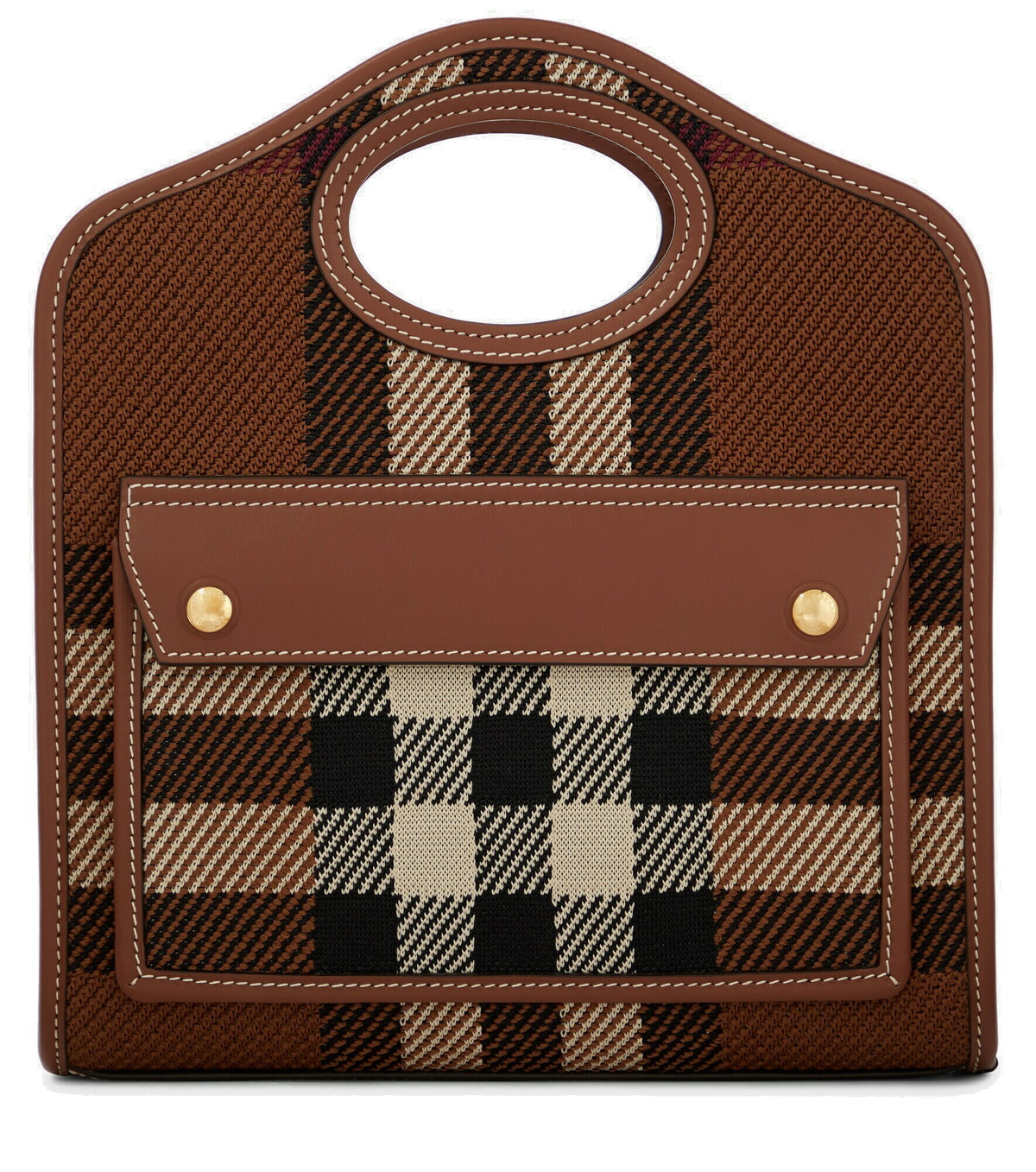 Burberry - Pocket Mini checked tote Burberry