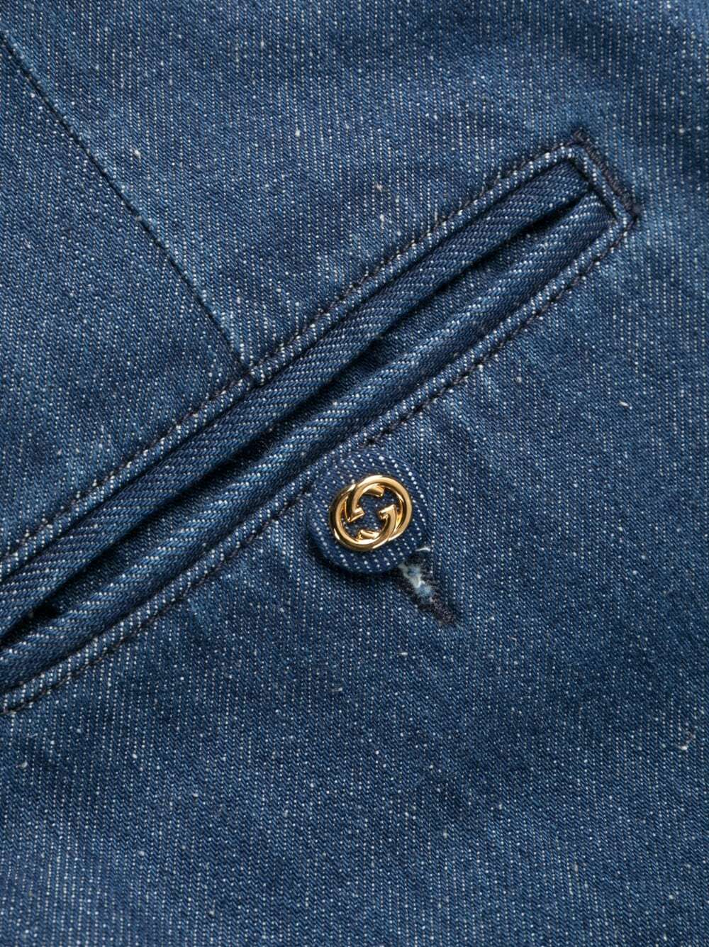 GUCCI - Organic Cotton Denim Jeans Gucci