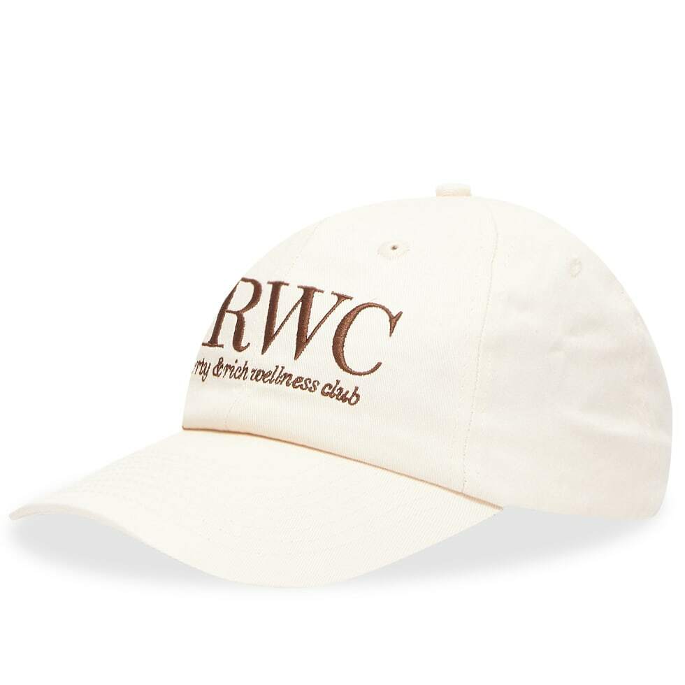 Sporty & Rich Upper East Side Cap in Cream/Chocolate Sporty & Rich