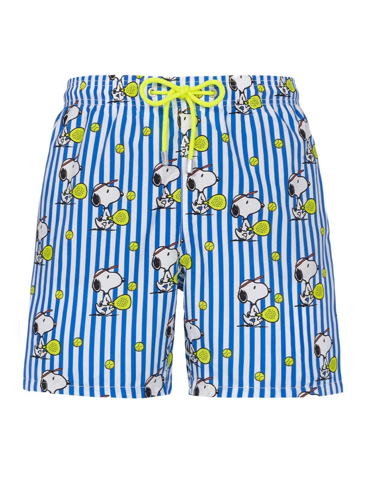 MC2 Saint Barth Man Mid-length Gustavia Swim-shorts With Snoopy Print ...