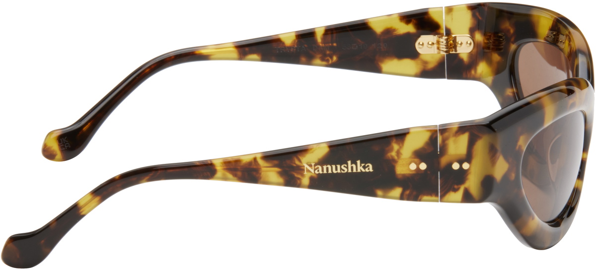 Nanushka Tortoiseshell Trysta Sunglasses Nanushka