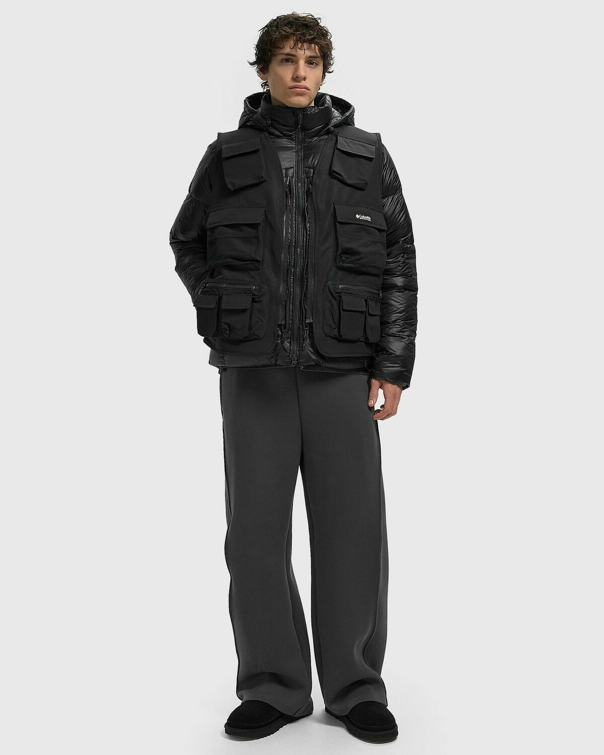 Columbia CSC1938 Dually Mountain Black Mens Down & Puffer Jacket Columbia