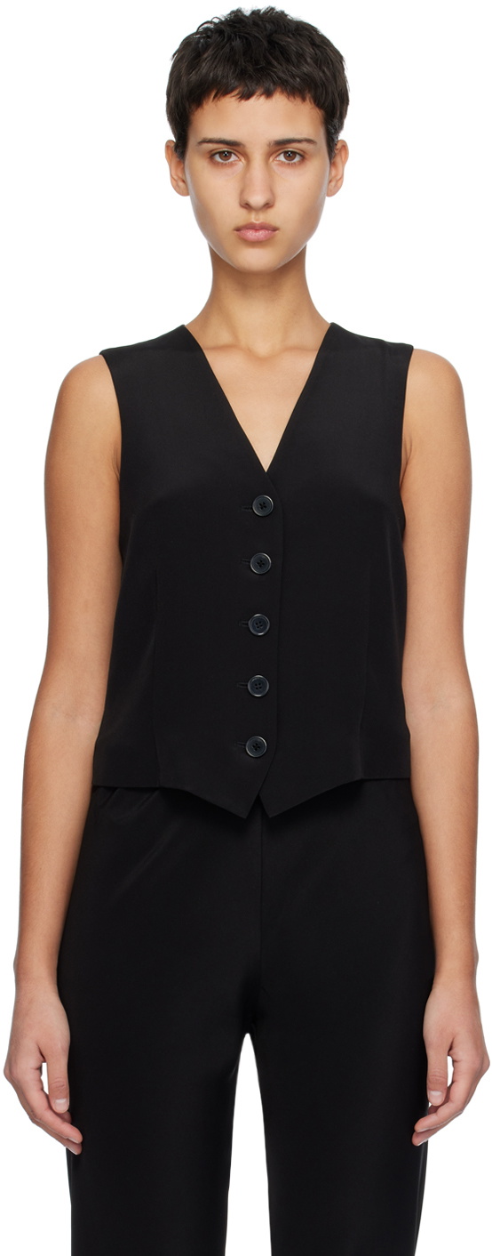 Silk Laundry Black CDC Vest Silk Laundry