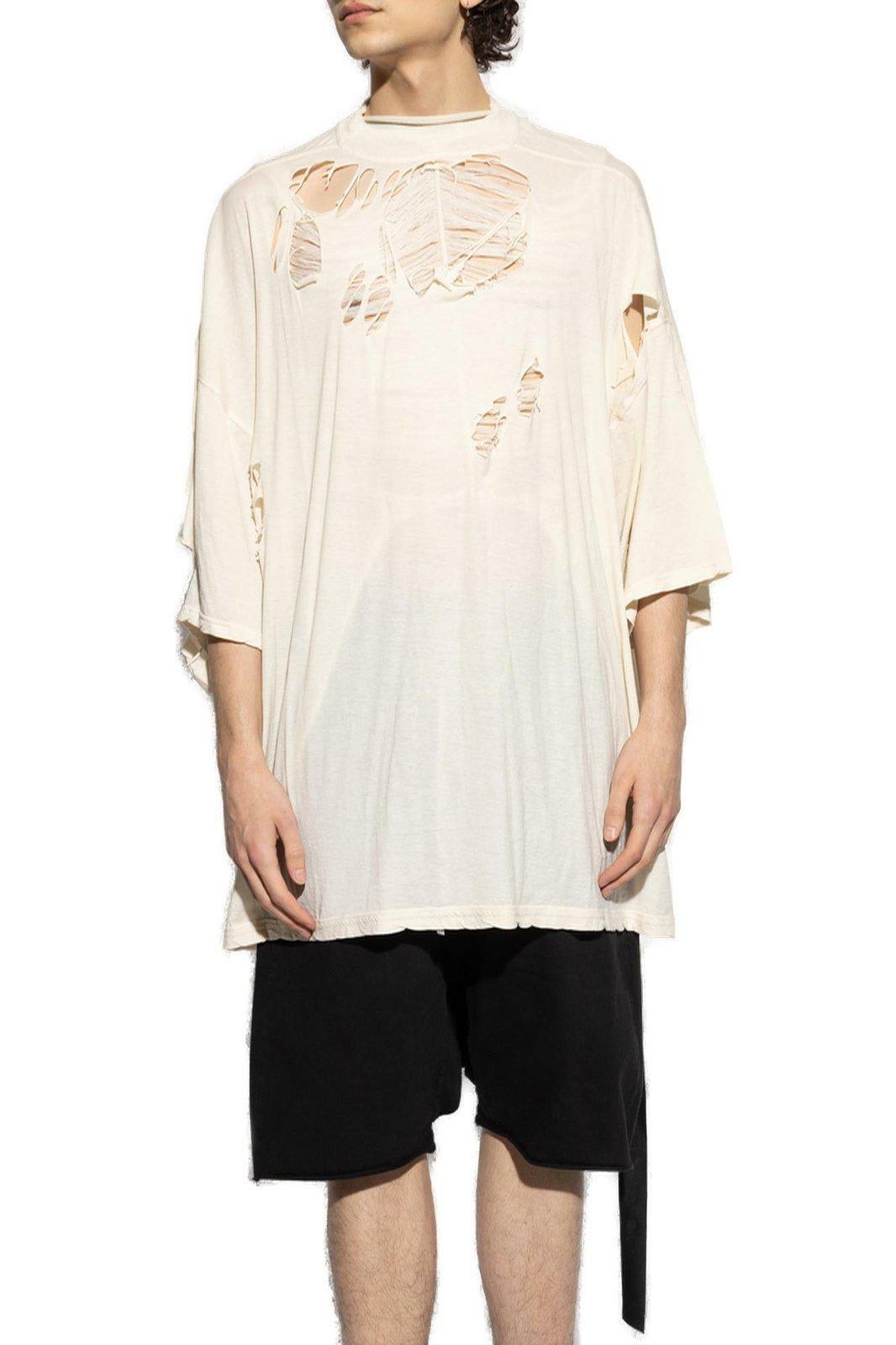 DRKSHDW Distressed Oversized T-shirt Rick Owens Drkshdw