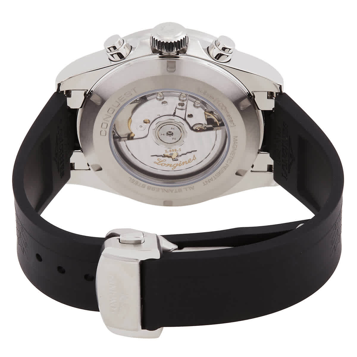 Longines Conquest Chronograph Automatic Bronze Dial Mens Watch ...