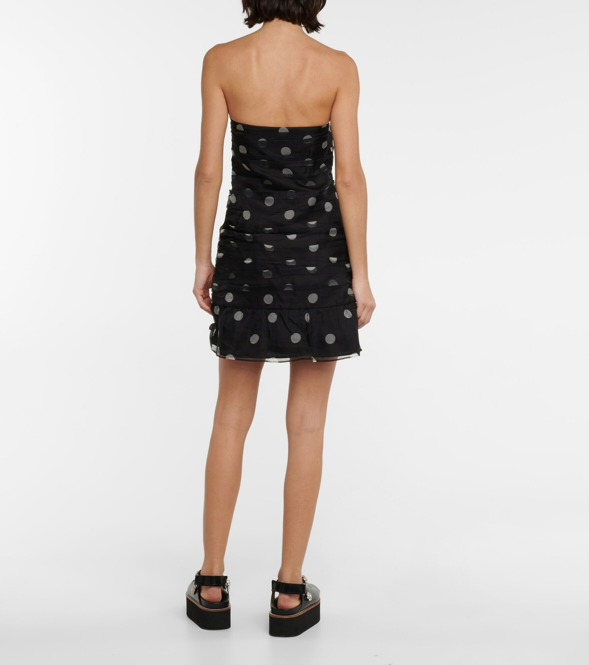 SIR - Margot polka-dot silk minidress SIR.