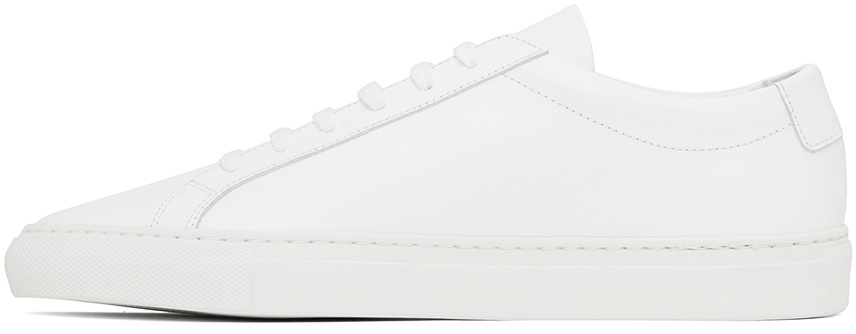 Common Projects White Original Achilles Low Sneakers Common Projects