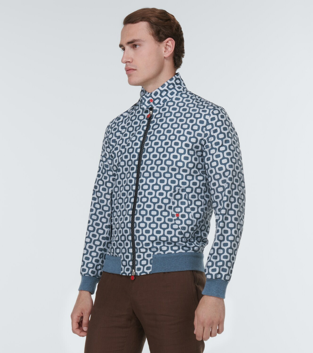 Kiton Printed jacket Kiton