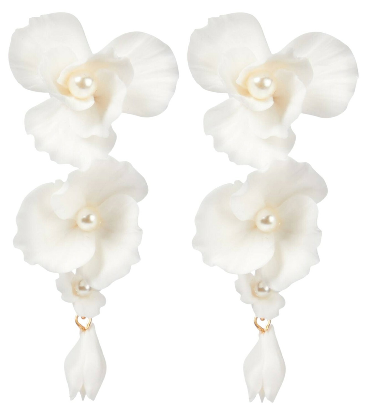 Jennifer Behr Mariam floral drop earrings Jennifer Behr