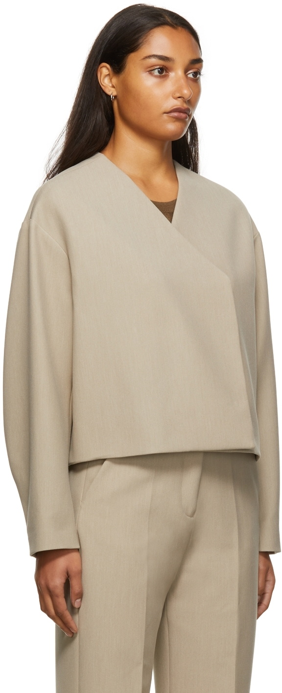 House of Dagmar Beige Lemoni Blazer House of Dagmar