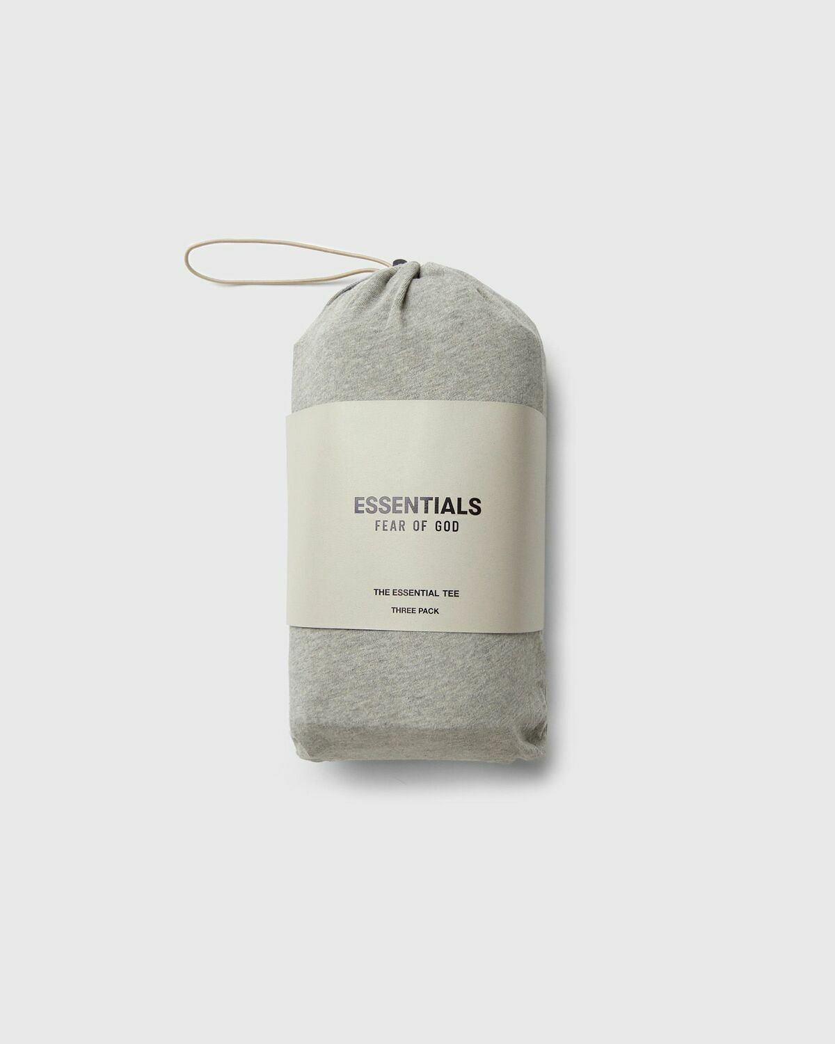 Fear Of God Essentials 3 Pack Essential Tee Grey Shortsleeves Fear Of God Essentials