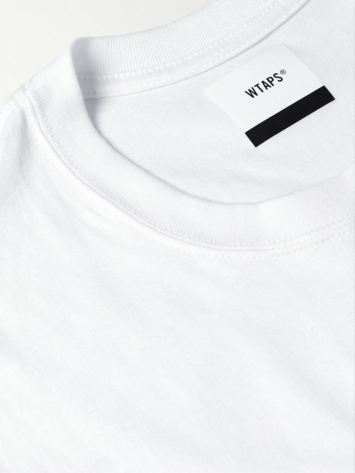 WTAPS - Printed Cotton-Jersey T-Shirt - White WTAPS