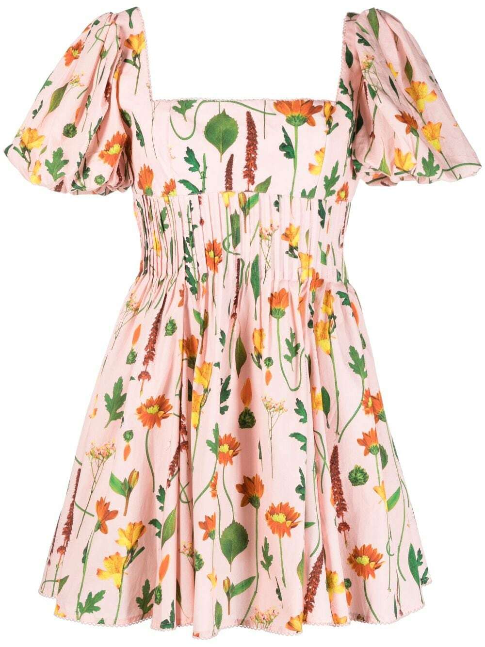 AGUA BY AGUA BENDITA - Floral Print Mini Dress Agua by Agua Bendita