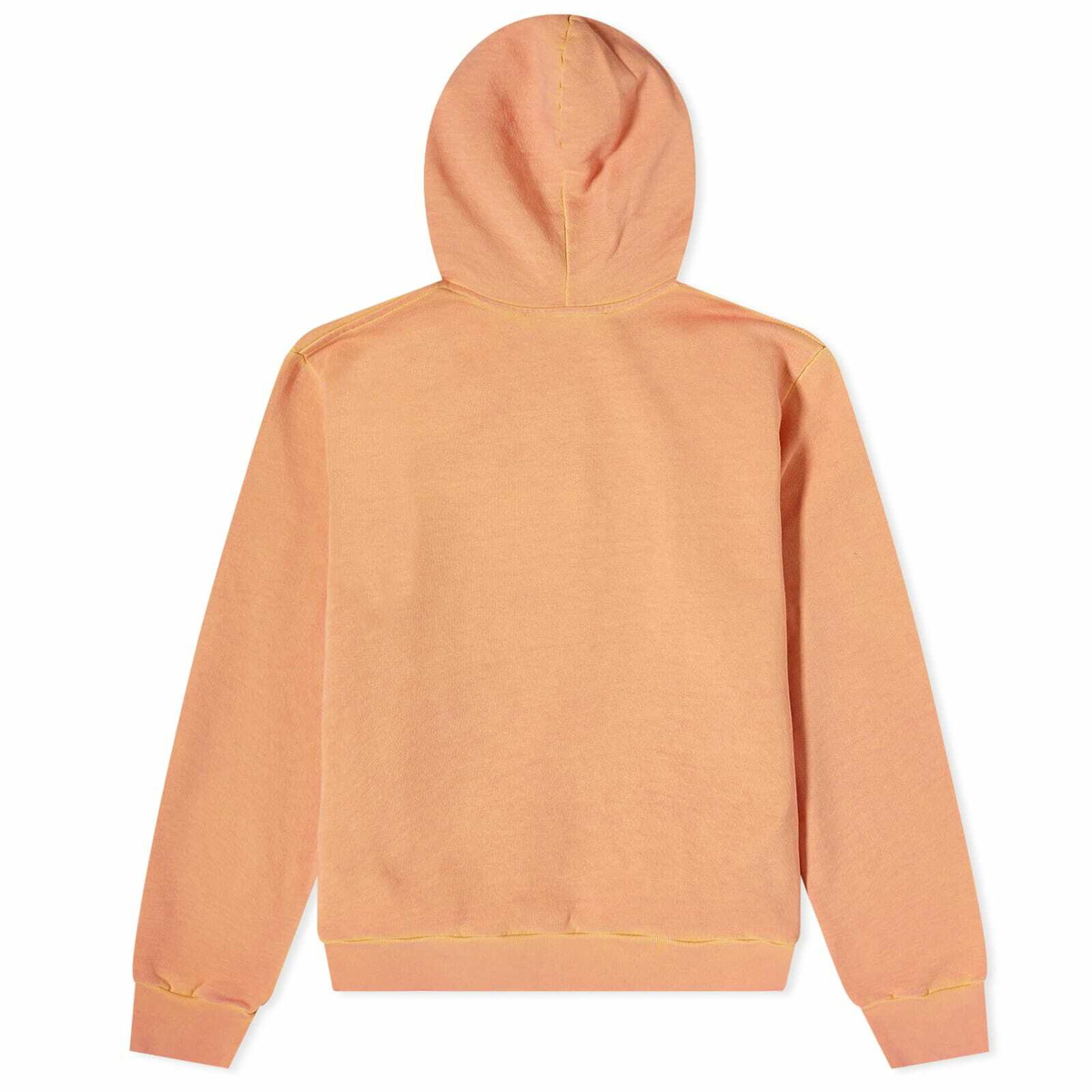 Acne Studios Faro Heat Change Face Hoodie in Orange/Yellow Acne Studios