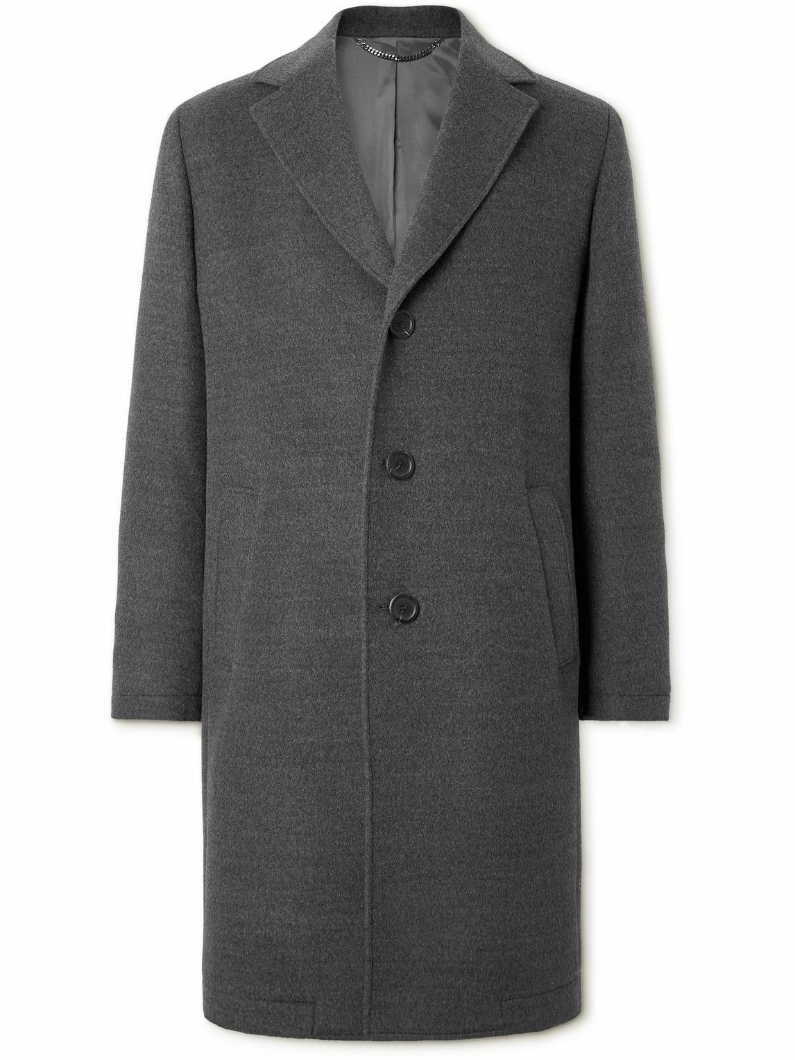 Canali - Double-Faced Wool Overcoat - Gray Canali
