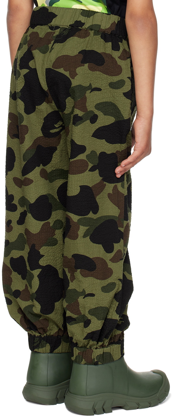 BAPE Kids Khaki 1st Camo Lounge Pants A Bathing Ape