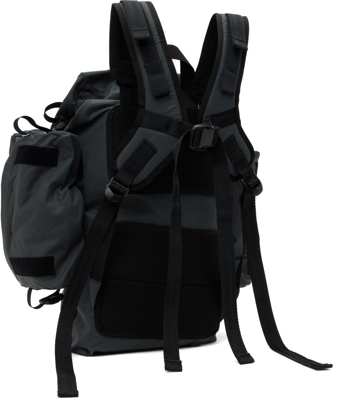 GR10K Gray & Black Waxed Cotton Backpack GR10K