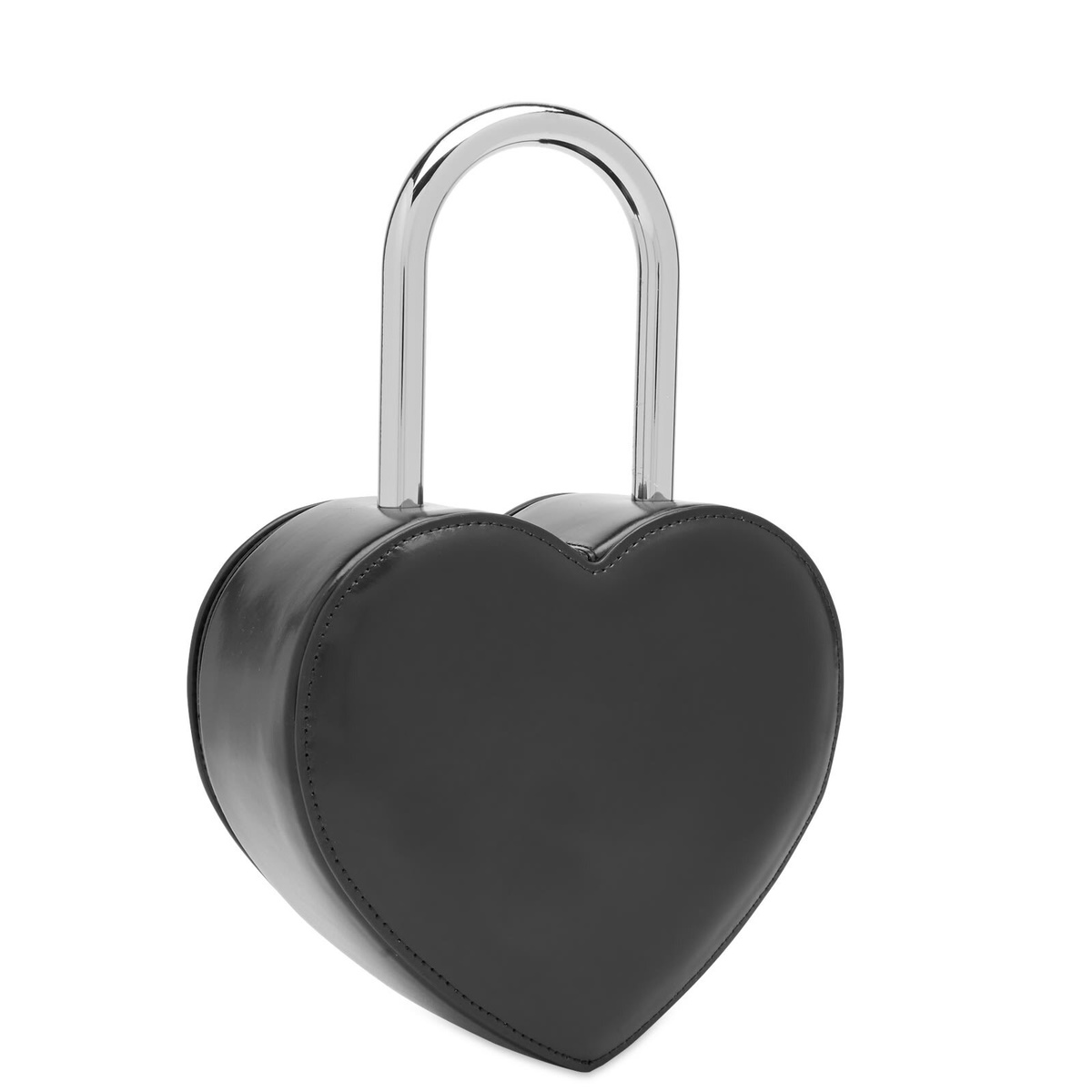 Ambush Women's Heart Padlock Bag in Black Ambush