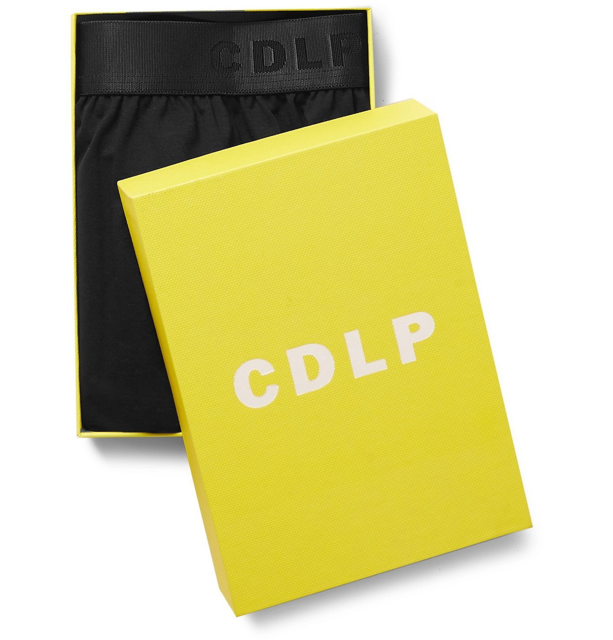 CDLP - Stretch-Lyocell Boxer Shorts - Black CDLP