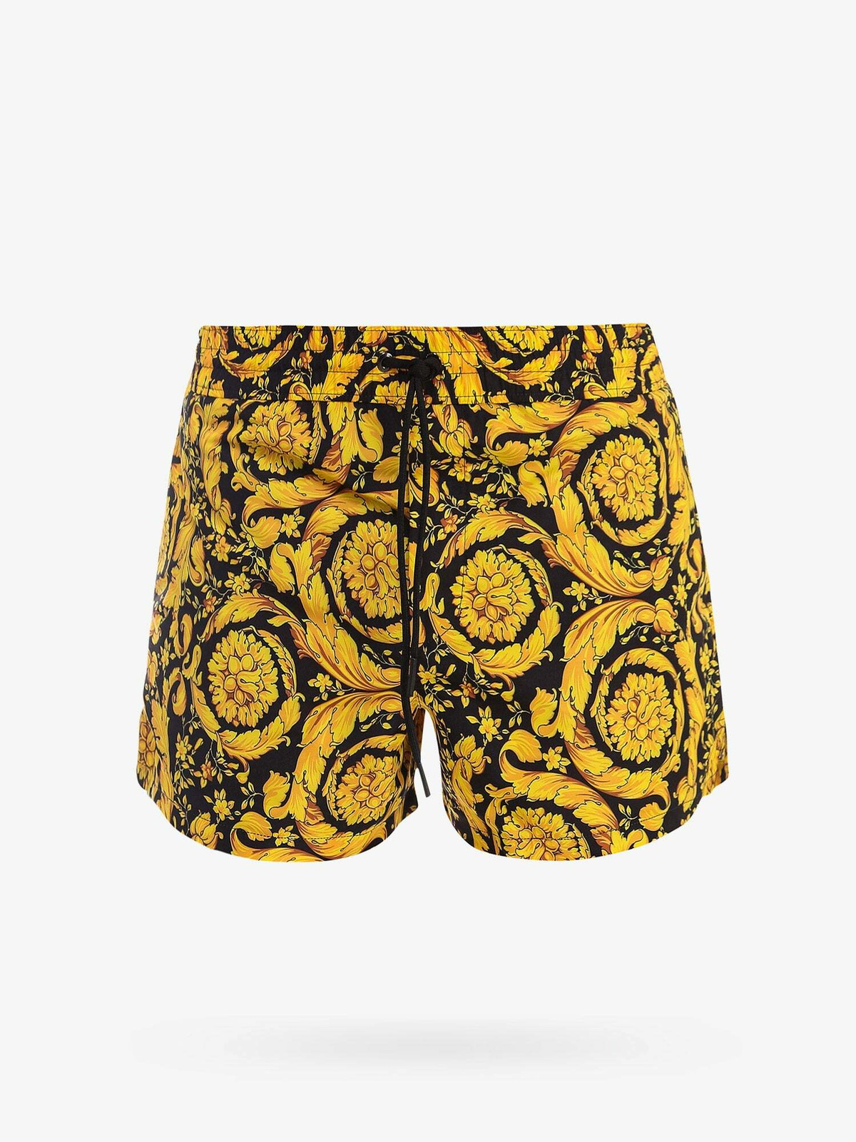 Versace Swim Trunks Gold Mens Versace