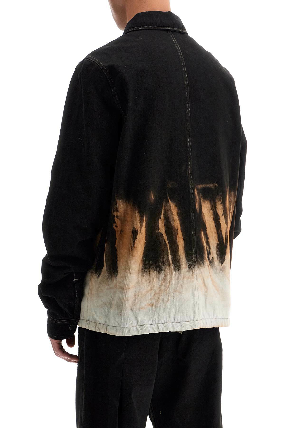 DRKSHDW sun degradé denim jacket Black Rick Owens Drkshdw