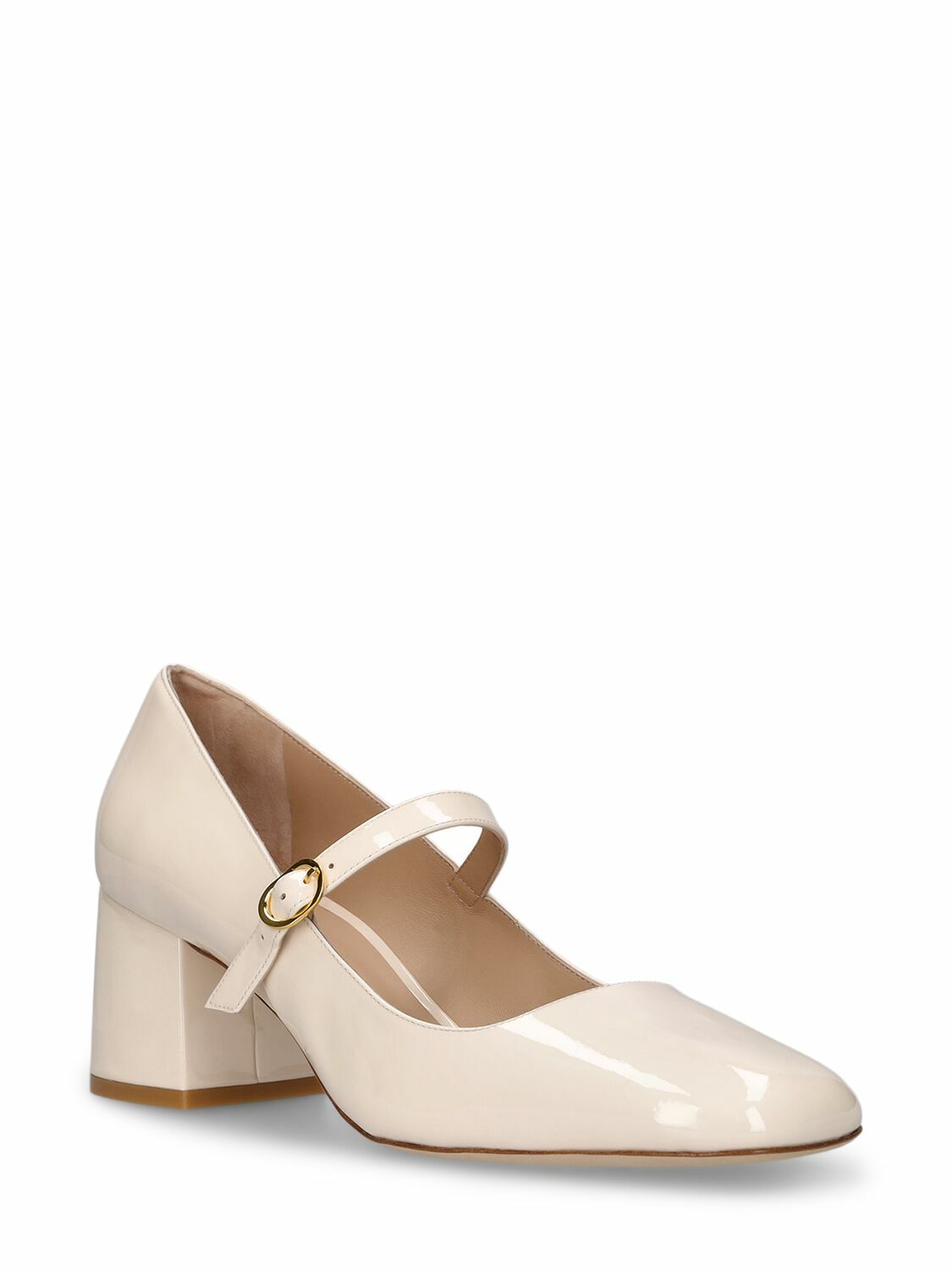 STUART WEITZMAN - 60mm Stuart Mj Patent Leather Heels Stuart Weitzman