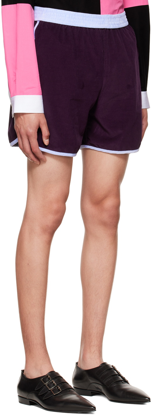 Sébline Purple Running Boxer Shorts Sebline