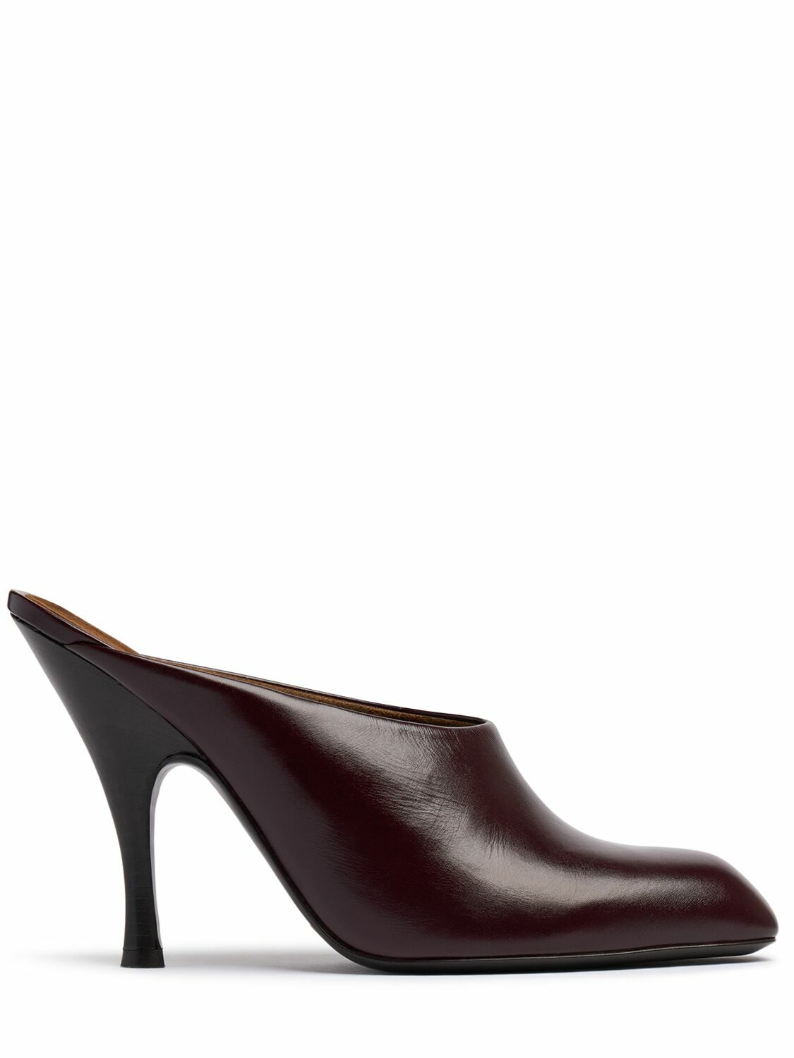 KHAITE 100mm Colt Leather Mules Khaite