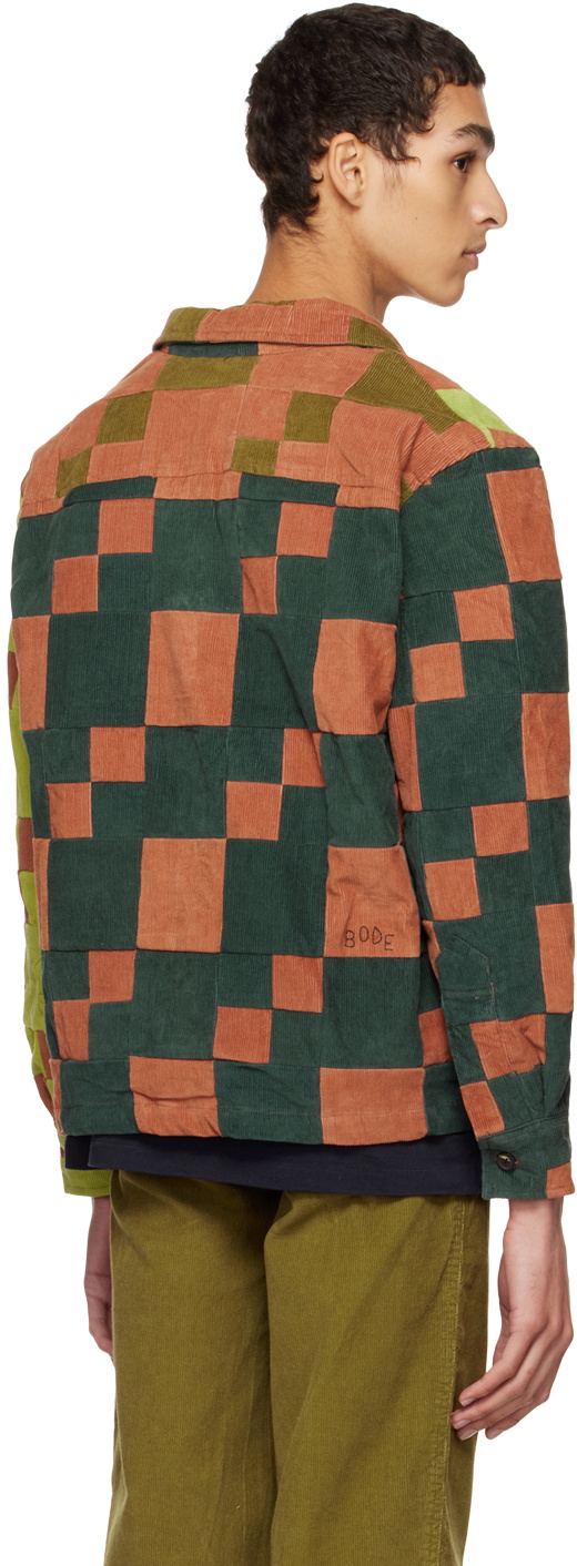 Bode Multicolor Four Patch Jacket Bode