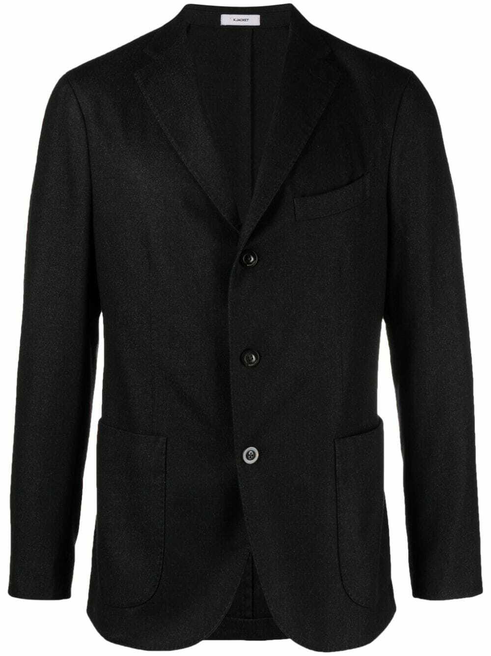 BOGLIOLI - Wool Single-breasted Jacket Boglioli
