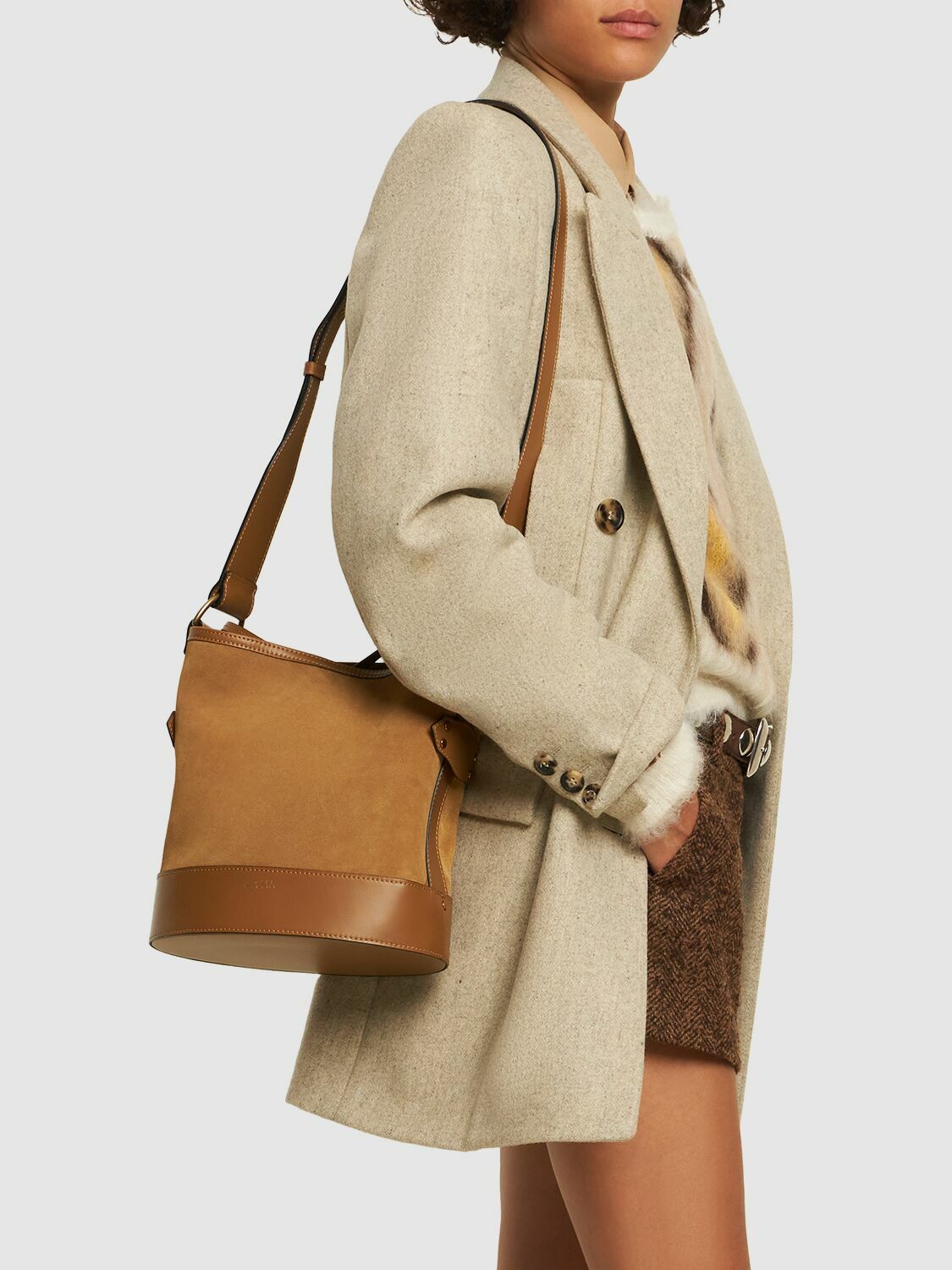 ISABEL MARANT - Samara Leather Shoulder Bag Isabel Marant