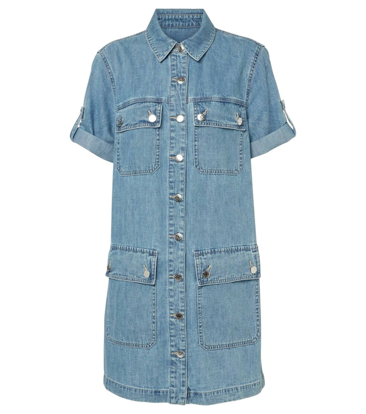 Veronica Beard Warren denim shirt dress Veronica Beard