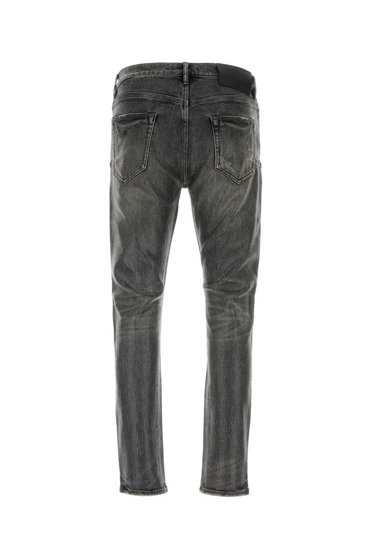 Purple Brand Black Stretch Denim P001 Jeans Purple Brand