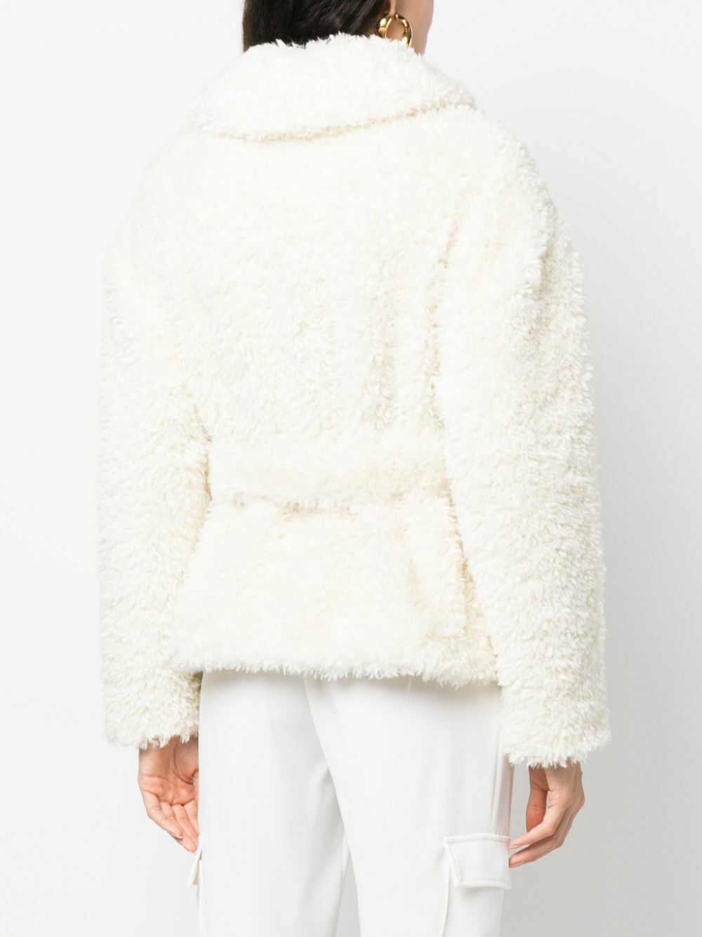 PAROSH - Short Faux Fur Jacket Parosh