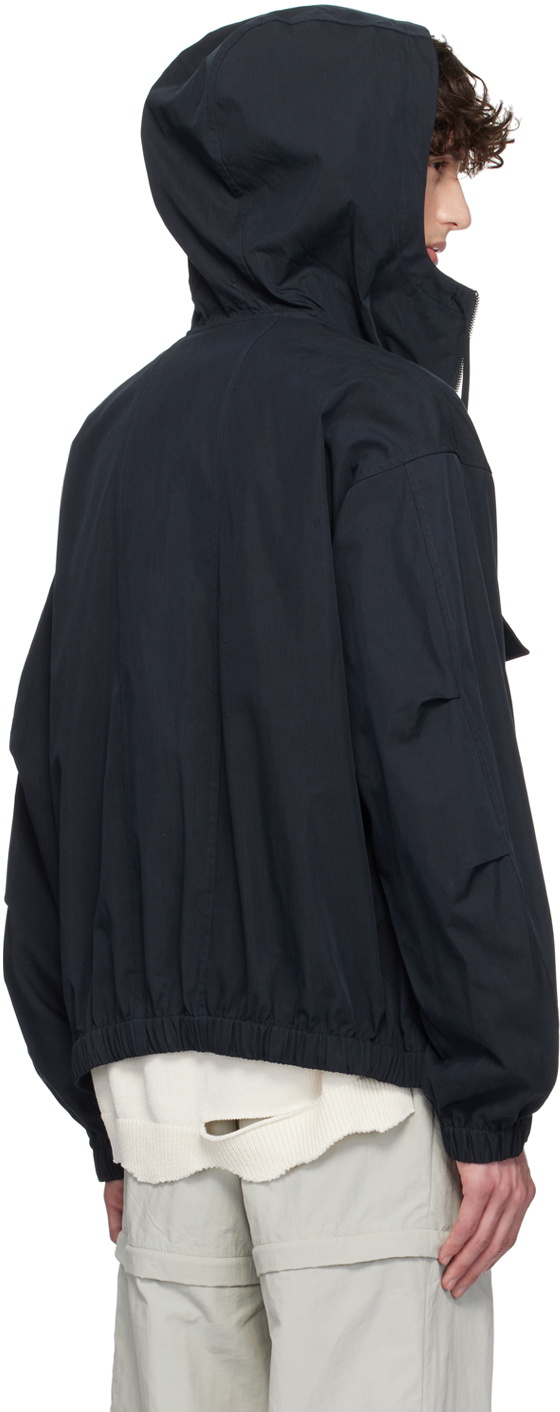 Helmut Lang Navy Gusset Jacket Helmut Lang