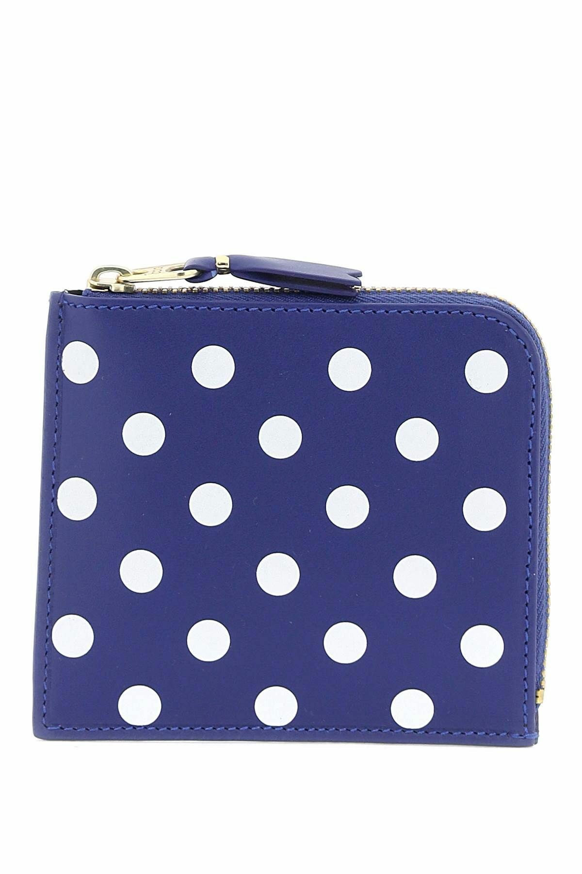 COMME DES GARCONS WALLET polka dots wallet Blue Comme des Garcons Wallets