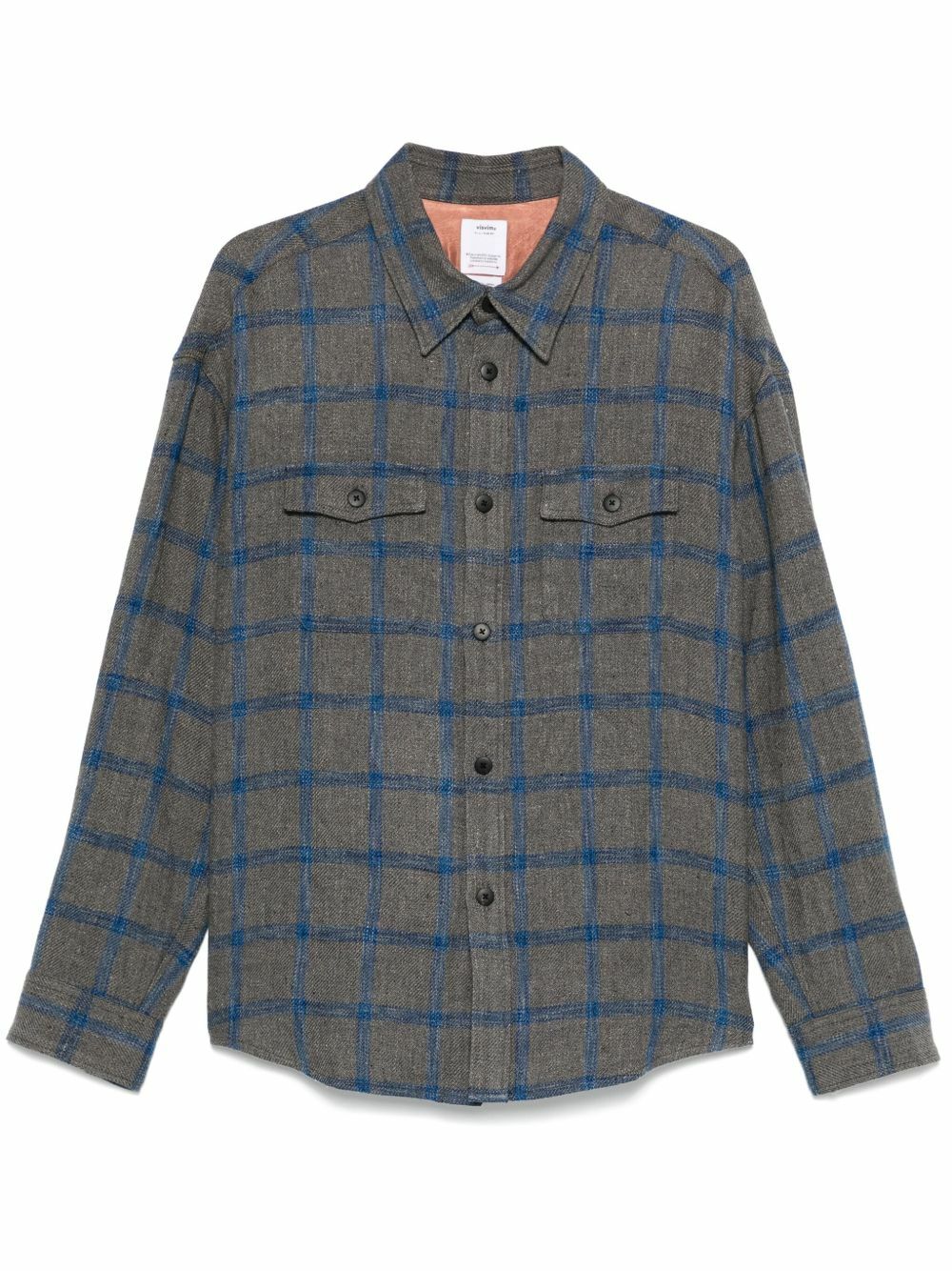 Visvim Grey Checked Shirt Visvim