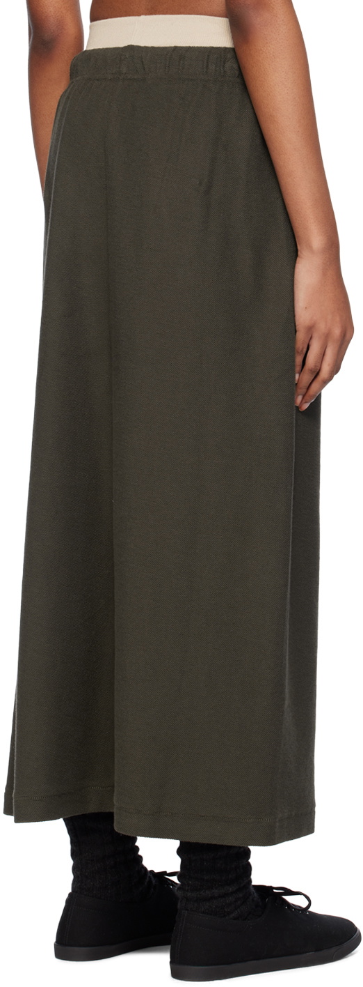 Fear of God ESSENTIALS Gray Drawstring Midi Skirt Fear Of God Essentials