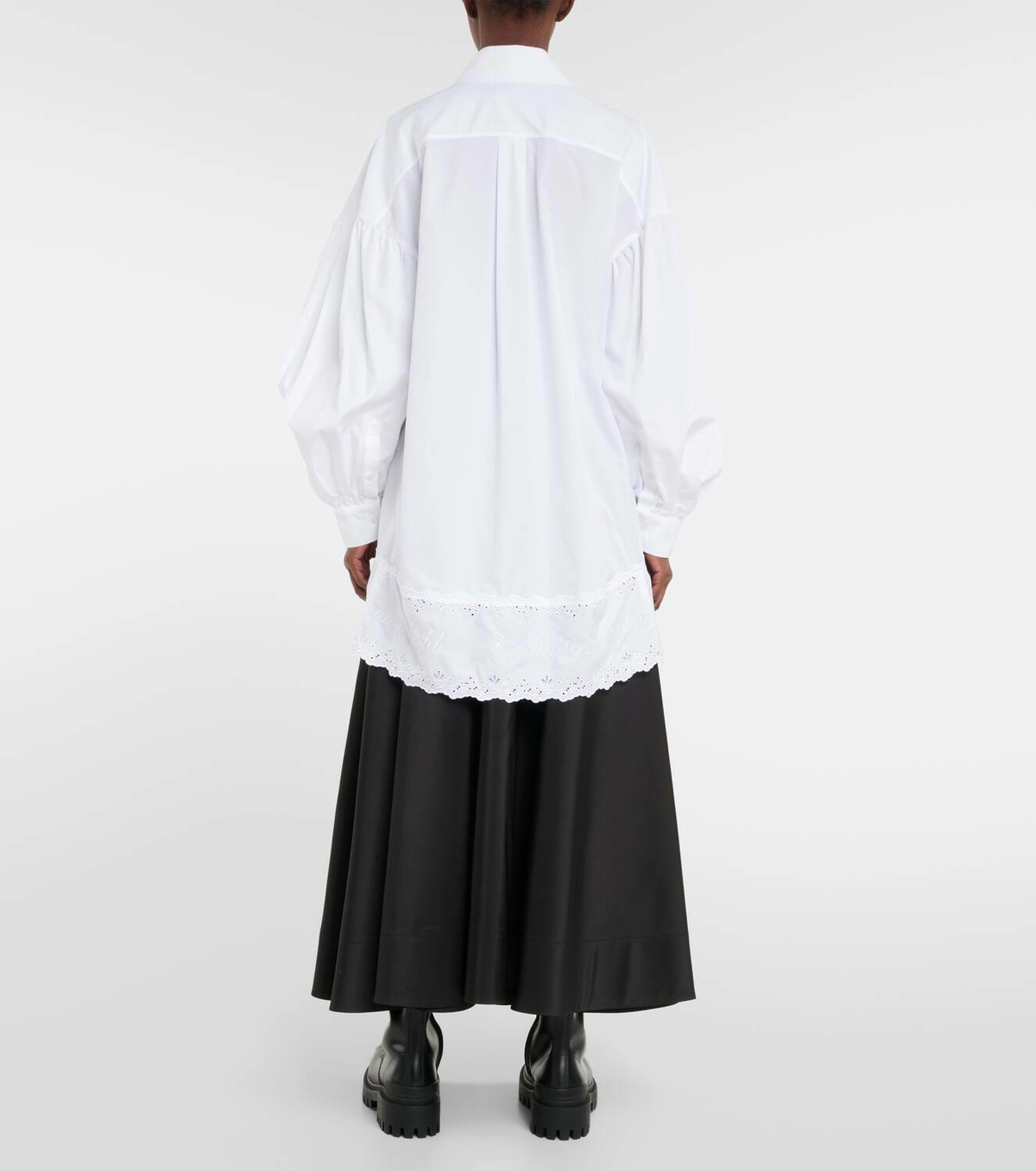 Simone Rocha Cotton shirt dress Simone Rocha